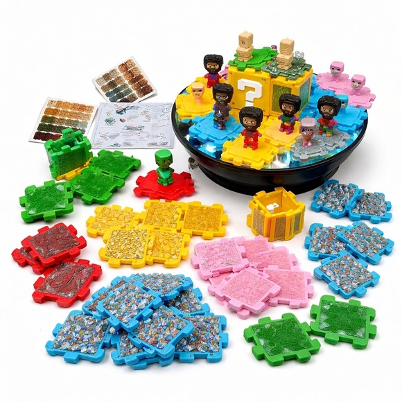 McDonald's | Toys | Minecraft Mcdonalds 225 Happy Meal Toys Build Tiles ...